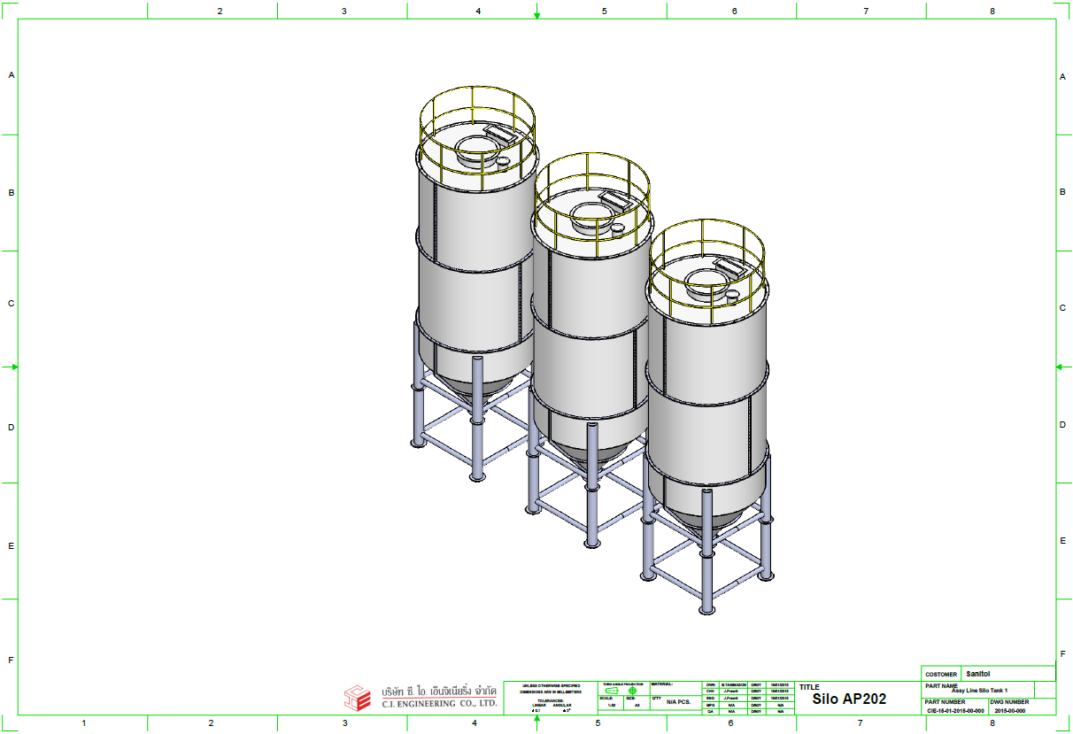 Weighting Tank And Silo – C.I.ENGINEERING